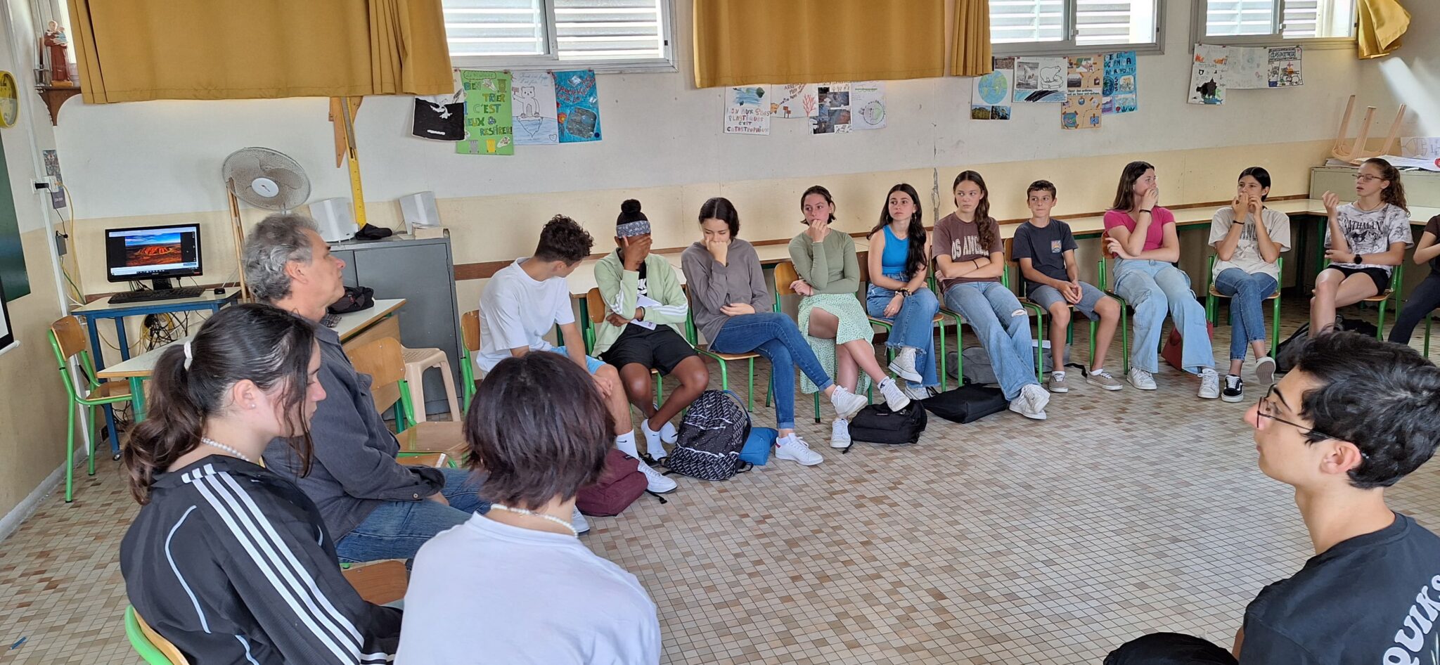 Visite de l’auteur Nicolas KURTOVITCH – Collège Saint-Joseph de Cluny